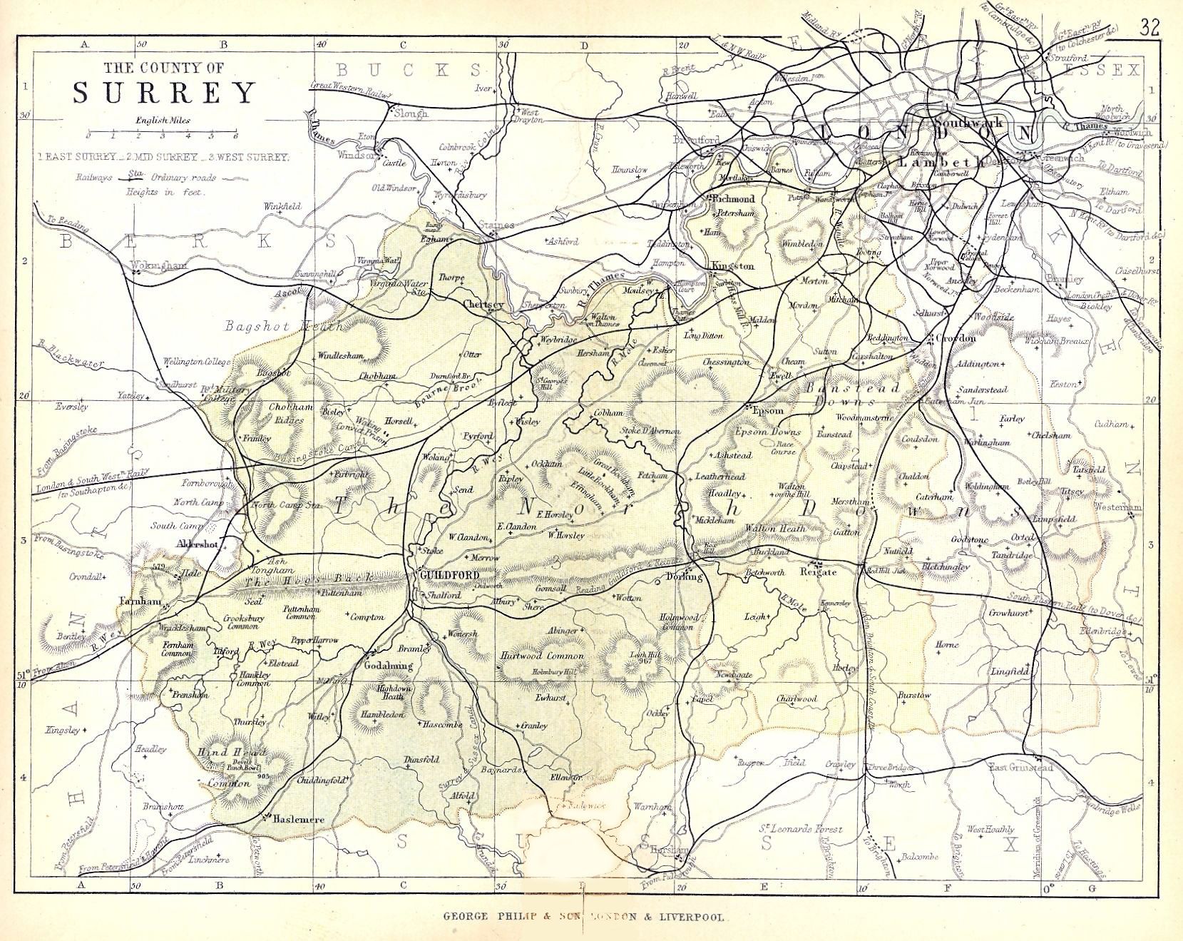 Surrey in 1894